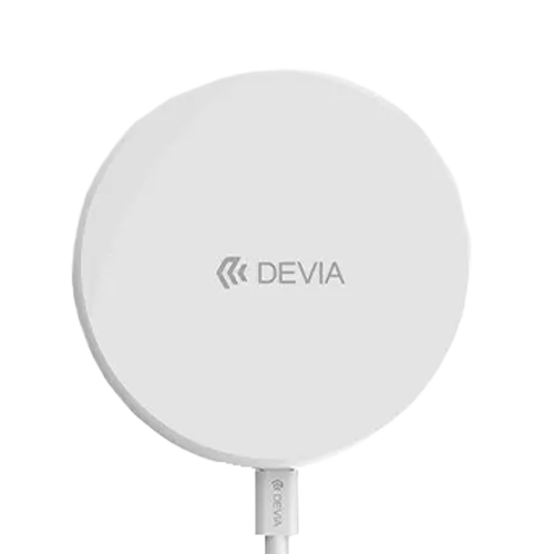 Wireless Ultra Slim Charging Pad White 10W Devia | Fonehouse