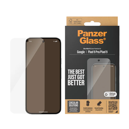 PanzerGlass Screen Protector Google Pixel 9A UltraWideFit | Fonehouse