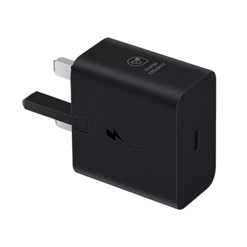 Samsung 25W USB C Wall Plug Black | Fonehouse